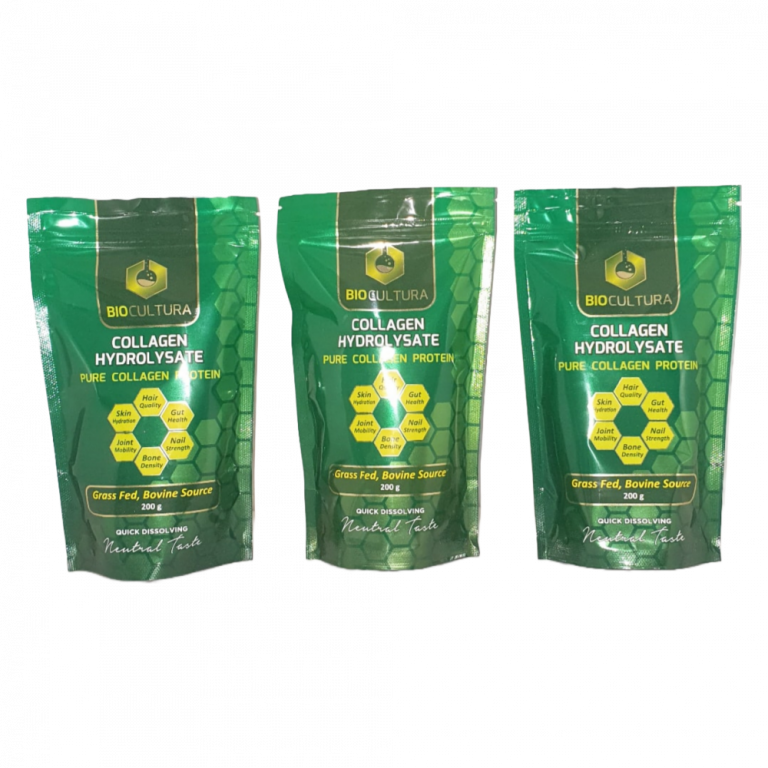 Bovine collagen 200g Pouches (3 pack) - BioCultura